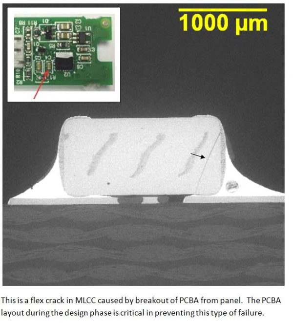 MLCC flex crack - SEM Lab Inc.