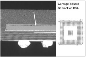 BGA die crack - SEM Lab Inc.