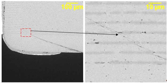 MLCC bending fracture - SEM Lab Inc.