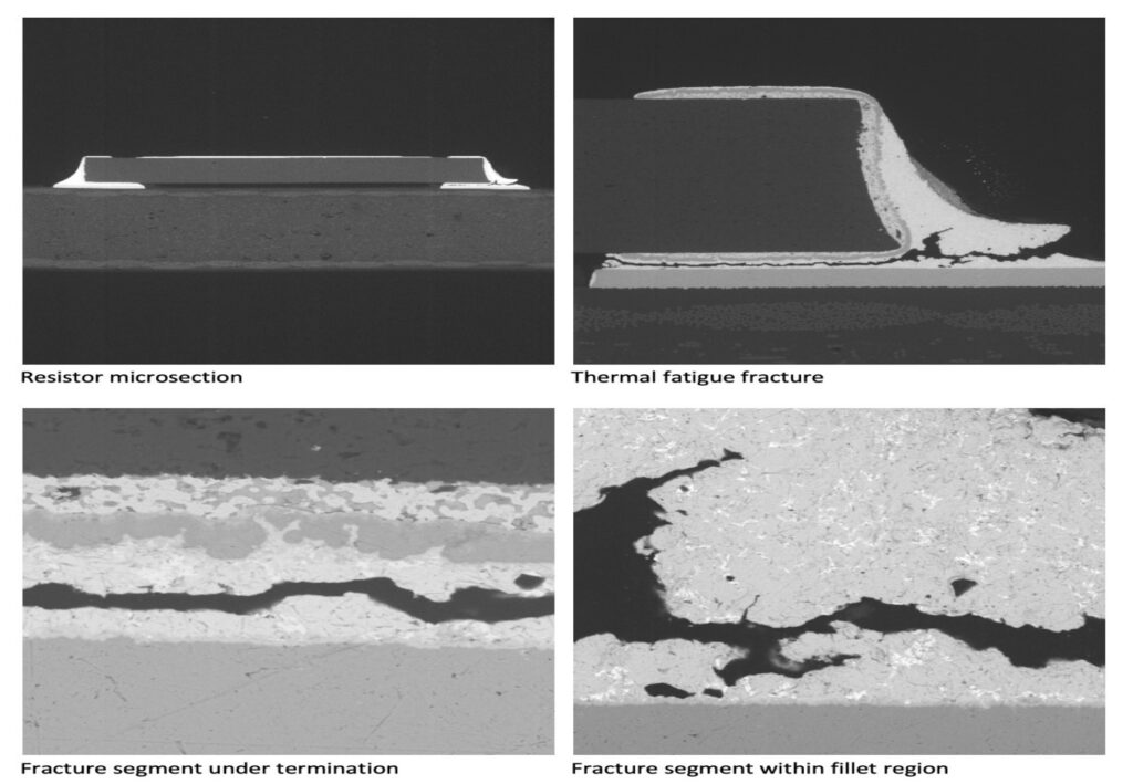Thermal Cycling Fatigue of a Chip Resistor Solder Joint - SEM Lab Inc.